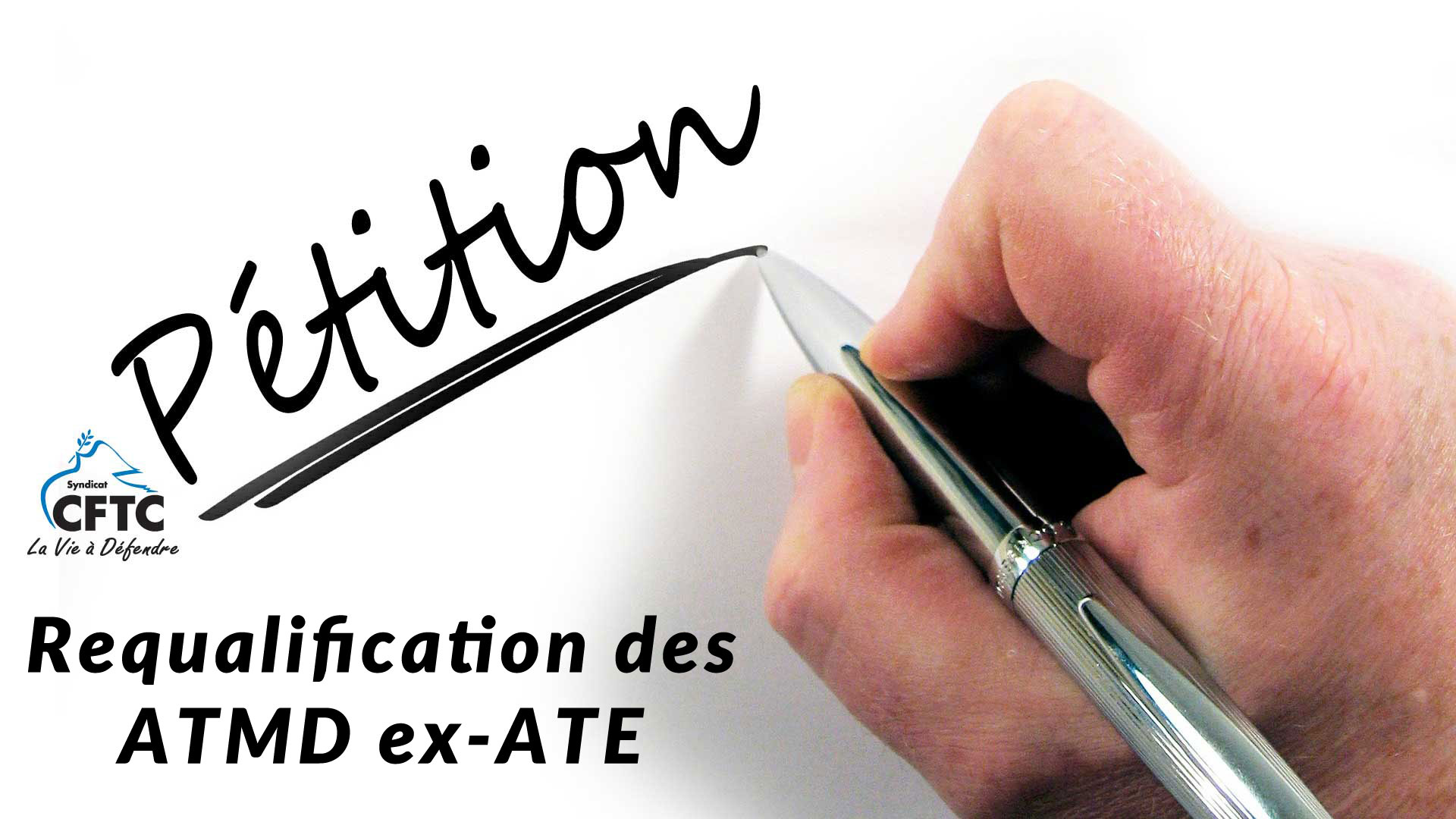 Pétition pour la requalification des ATMD en TSEF - CFTC Défense